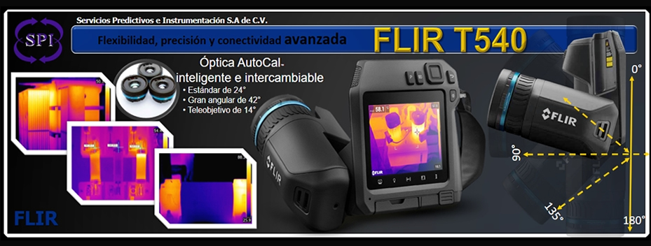 SPI FLIR Serie T500 | Cámaras termográficas profesionales