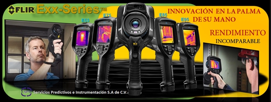 SPI FLIR Serie EXX | Cámaras termográficas avanzadas