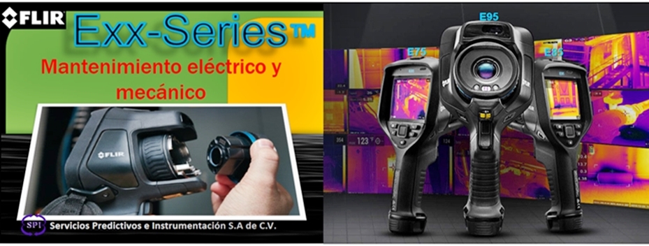 SPI FLIR Serie EXX | Cámaras termográficas avanzadas